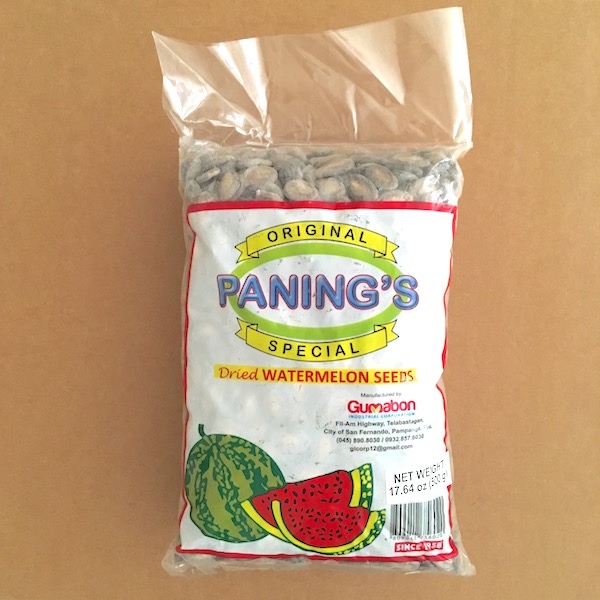 Butong Pakwan (Paning's): Watermelon Seeds from the Philippines!